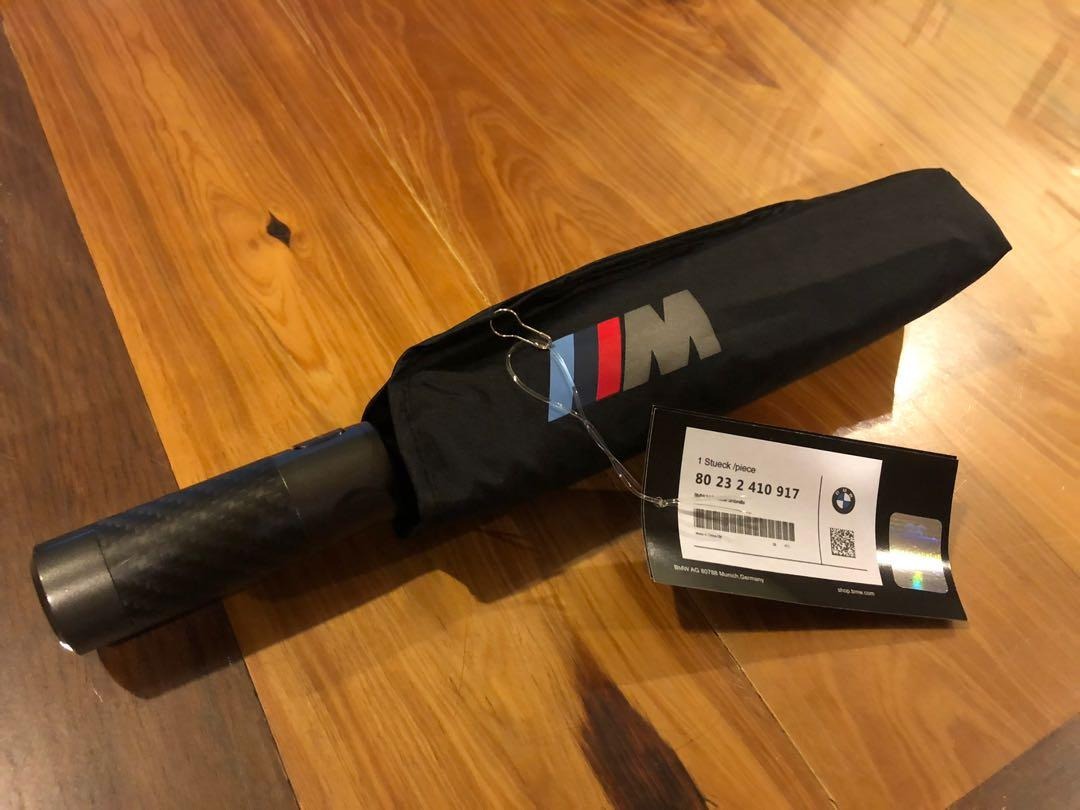 BMW M Sport 98cm Pocket Umbrella (Carbon Fiber), Hobbies & Toys, Travel ...