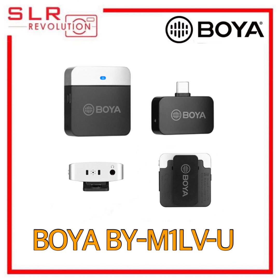 BOYA BY-M1LV-U 2.4GHz Wireless Microphone, Audio, Microphones on Carousell