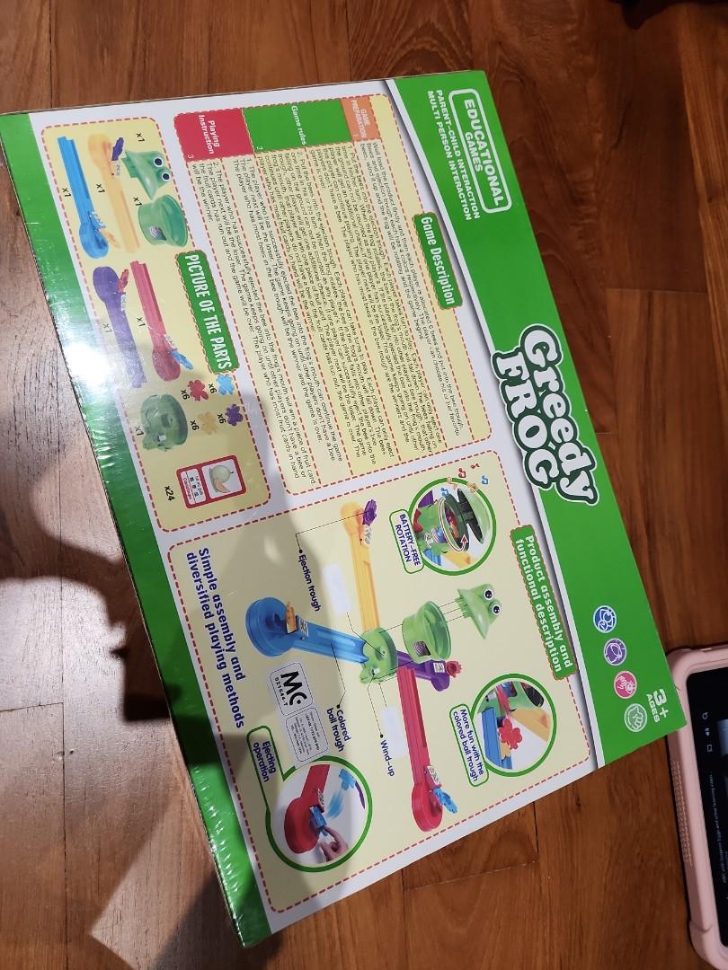 Brand new greedy frog, Hobbies & Toys, Toys & Games on Carousell