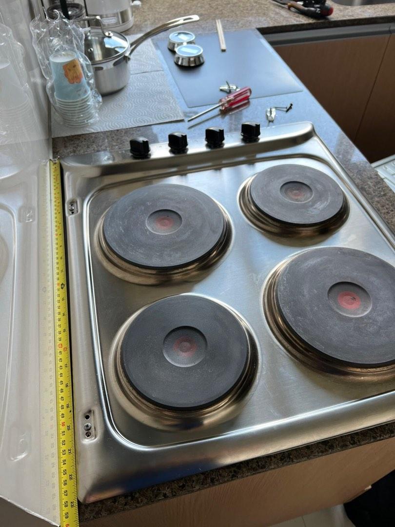 Indesit Built in 4 Electric Hot Plates Cooktop, TV & Home Appliances ...