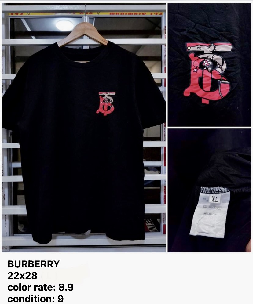 BURBERRY, Men's Fashion, Tops & Sets, Tshirts & Polo Shirts on Carousell