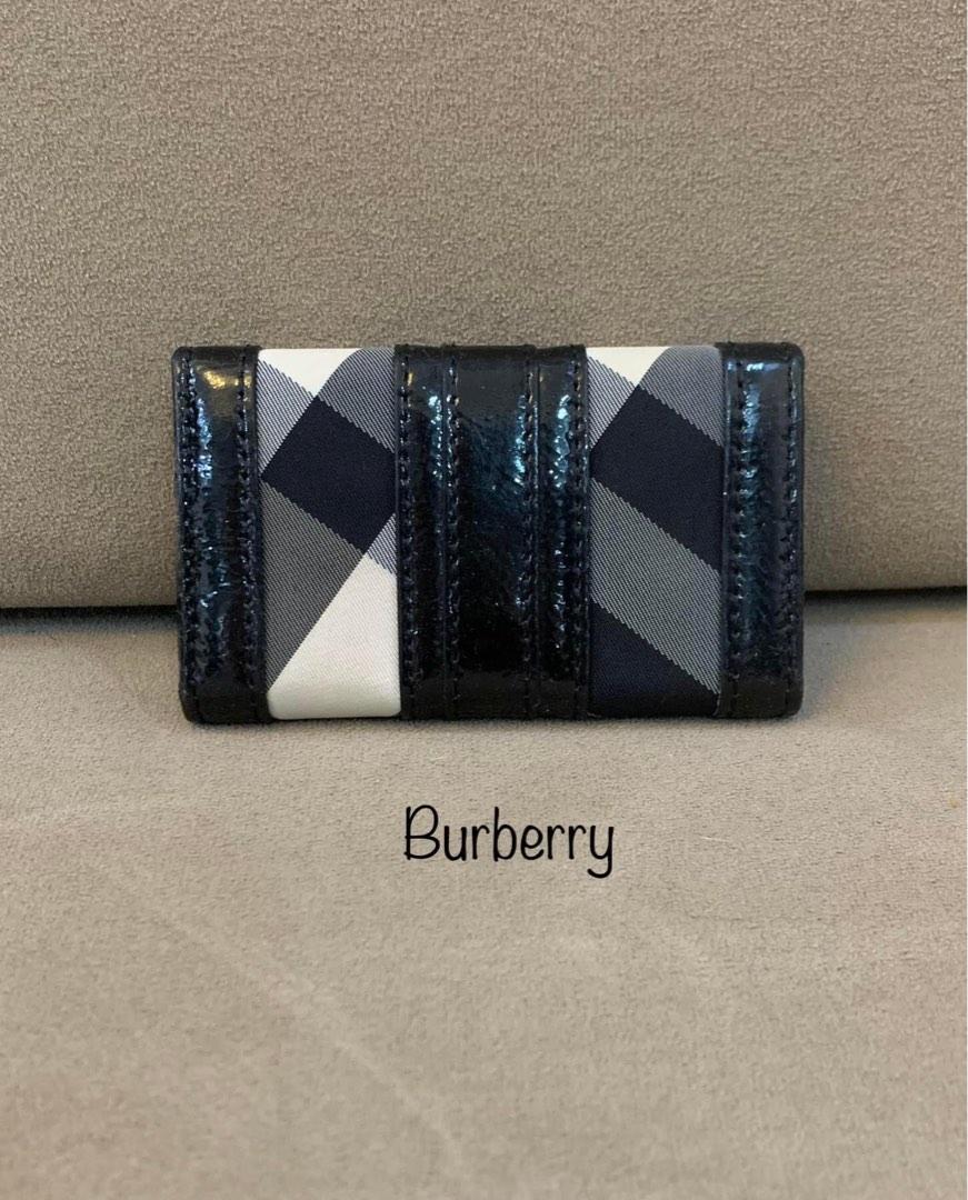 Burberry PVC Leather Key Case, Luxury, Bags & Wallets on Carousell