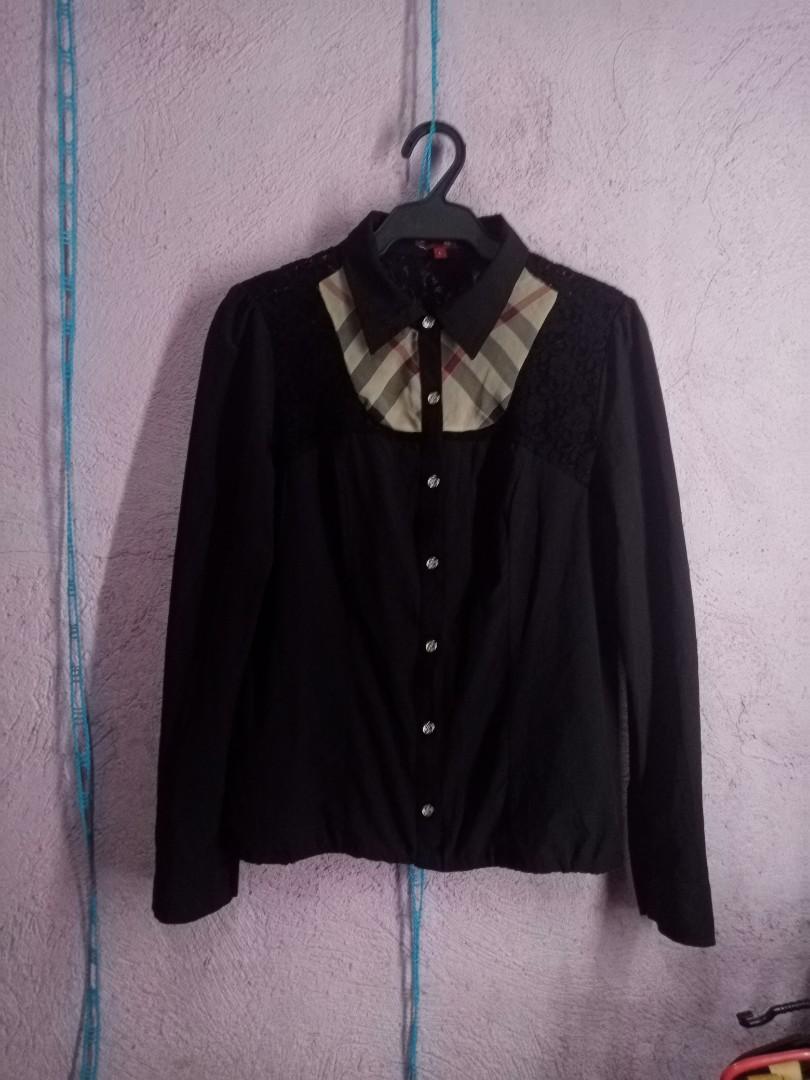 BURBERRY RED LABEL, Women's Fashion, Tops, Longsleeves on Carousell