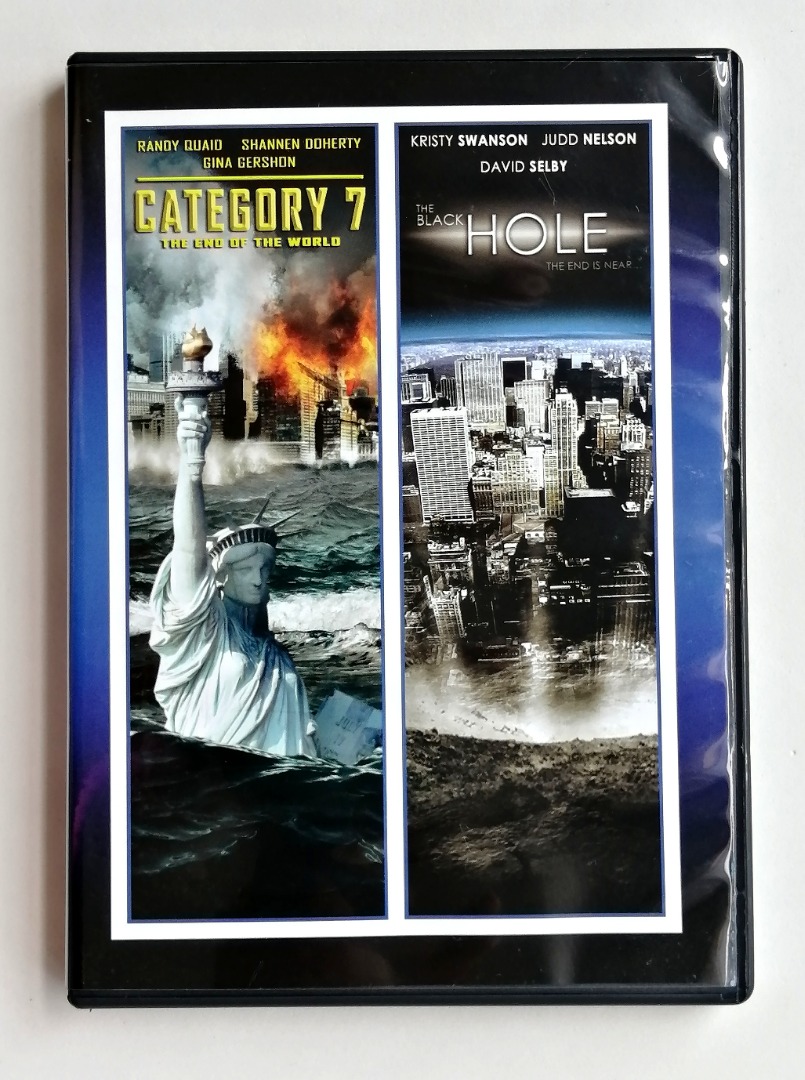 Category 7 & Black Hole. Disaster Movies Pack. (Genuine DVD, Amazon USA ...