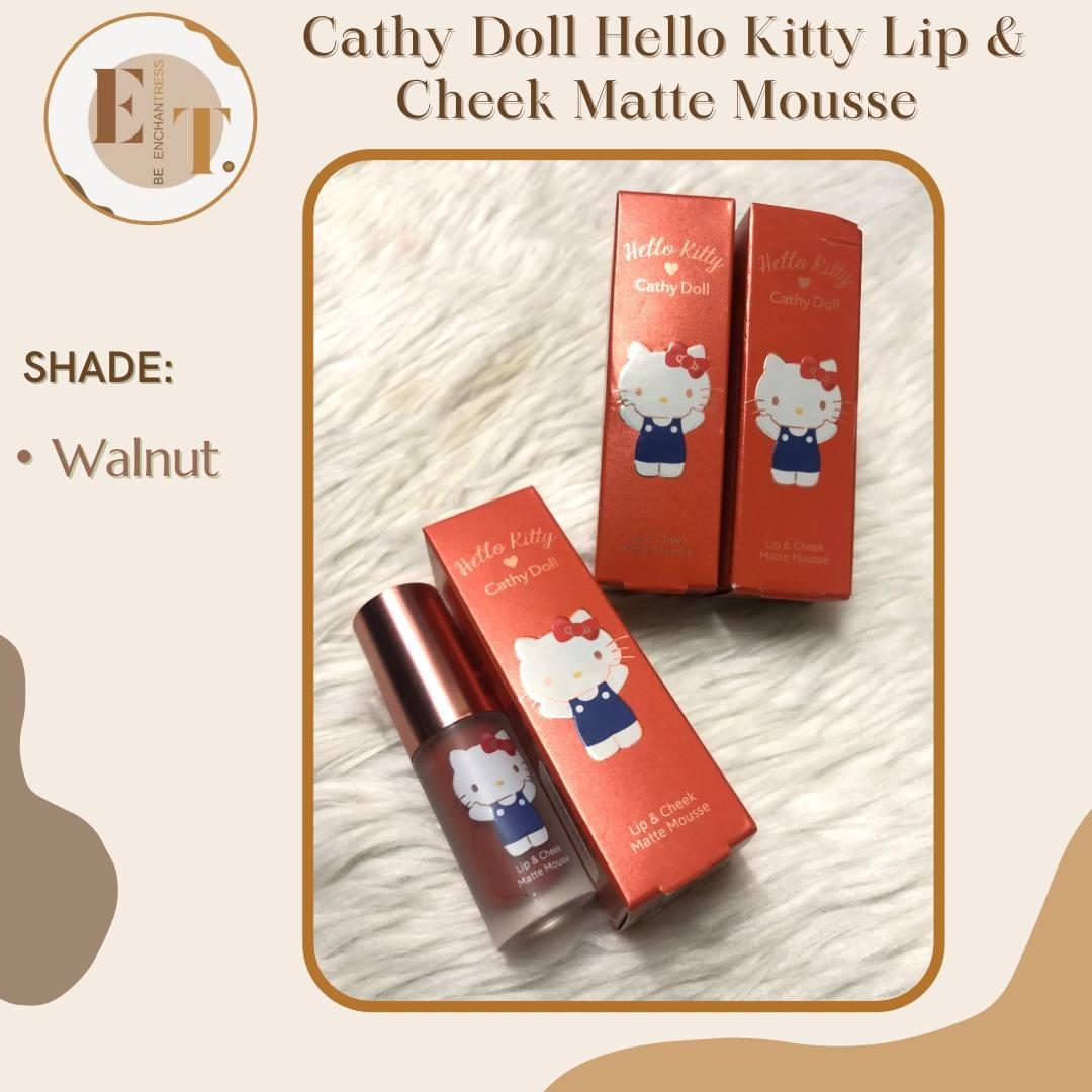 Cathy Doll Hello Kitty Lip & Cheek Matte Mousse, Beauty & Personal Care ...