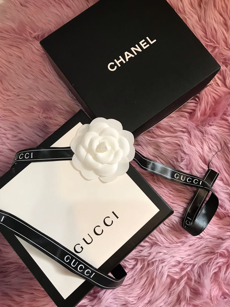 chanel gucci box, Furniture & Home Living, Home Improvement ...