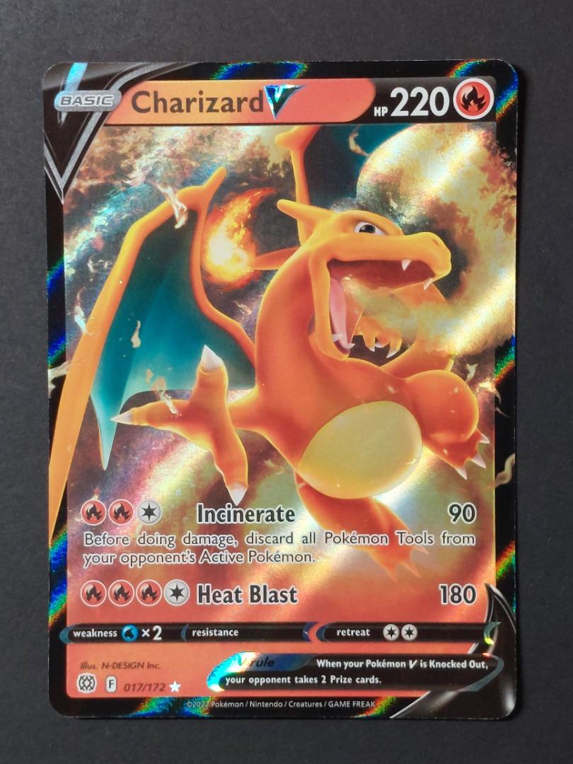 Charizard V 017/172, Hobbies & Toys, Memorabilia & Collectibles, Stamps ...