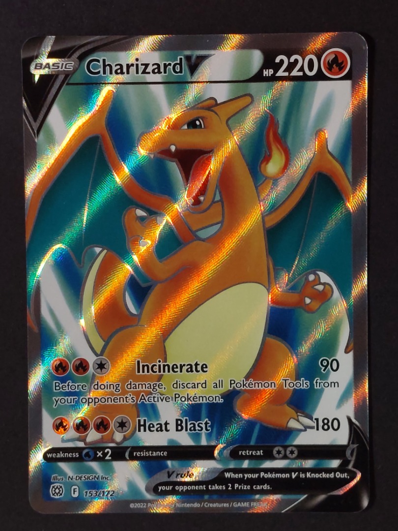 Charizard V 153/172, Hobbies & Toys, Memorabilia & Collectibles, Stamps ...