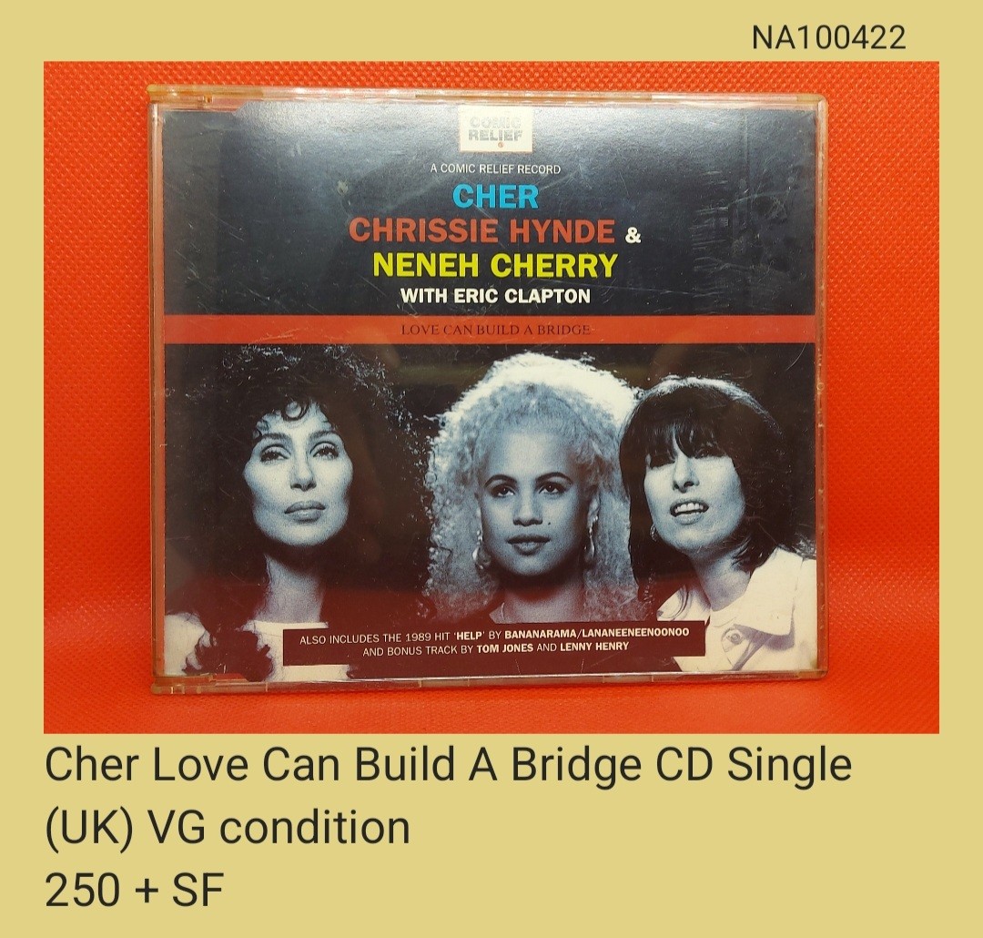 Cher Love Can Build A Bridge CD Single (unsealed), Hobbies & Toys ...