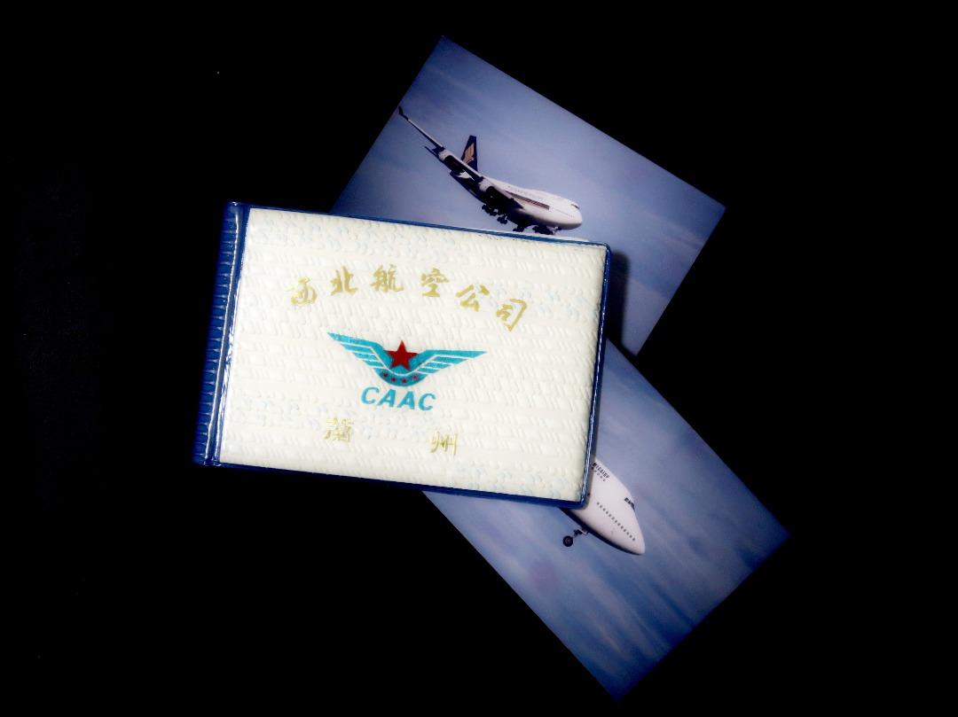 China Northwest Airlines / CAAC Vintage Photo Album (Collectible ...