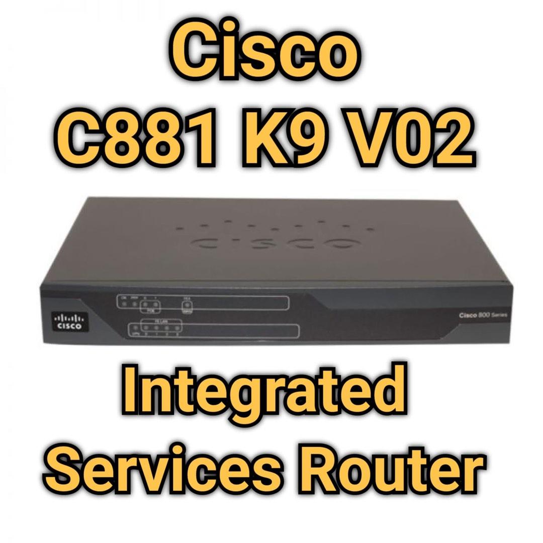 Cisco C881 K9 V02 Integrate Services Router | Brand New with original box & Accessories ...