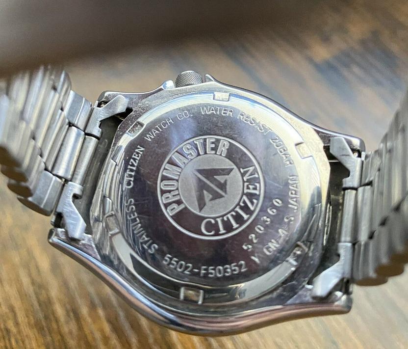 Citizen Promaster 200m QUARTZ 5502-F50352 Japan, Luxury, Watches on ...