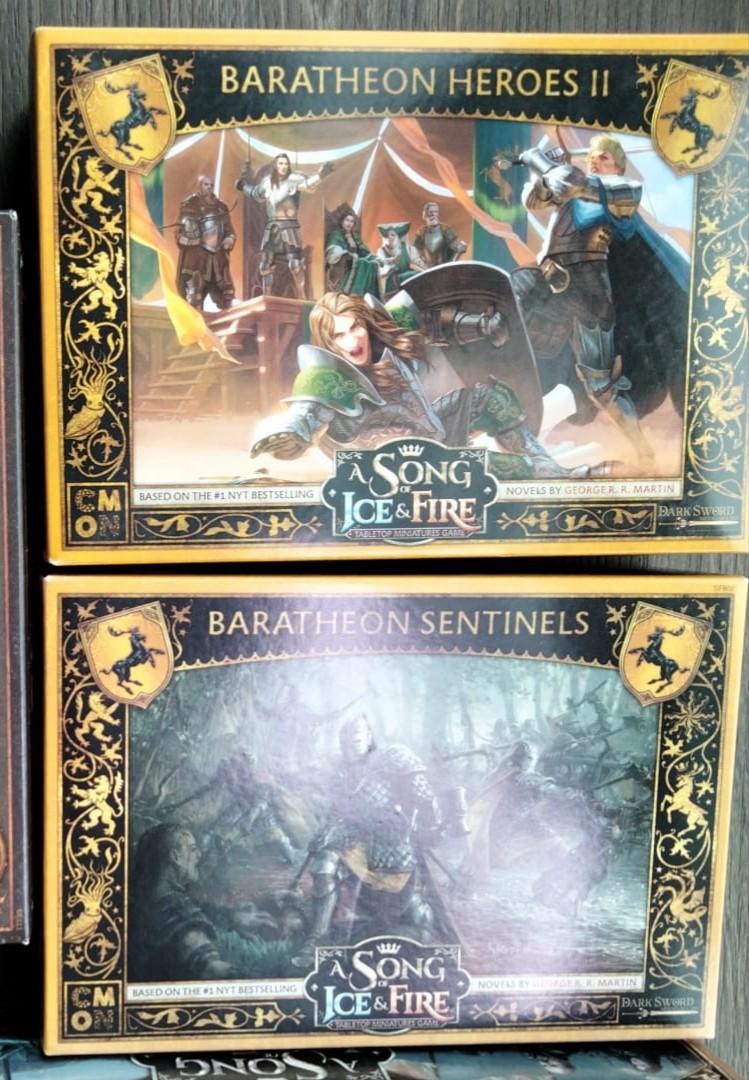 CMON Song of Ice and Fire SIF Baratheon Starter Set, Attachments 1 ...