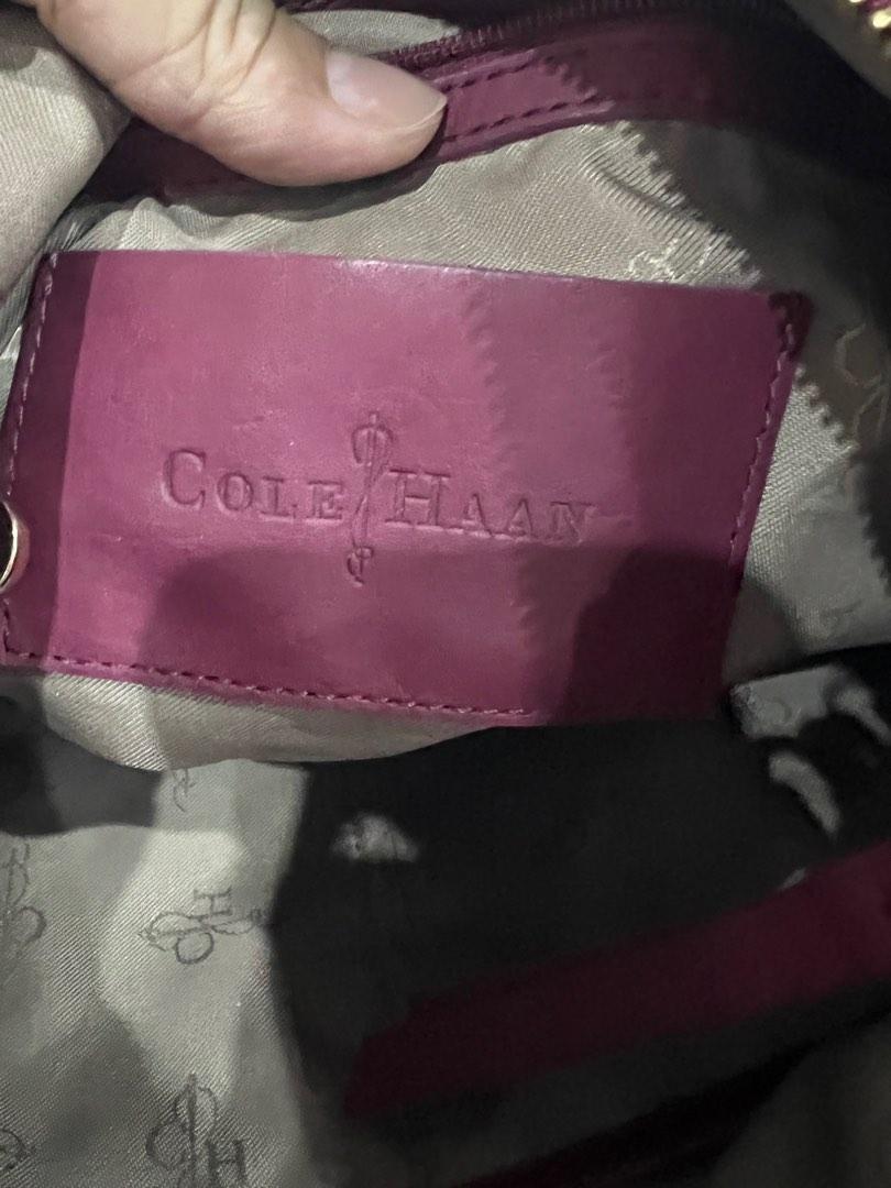 Cole Haan Leather Sling Body Bag, Luxury, Bags & Wallets on Carousell
