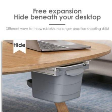 Concealed drawer type trash can, retractable track, home office desk ...