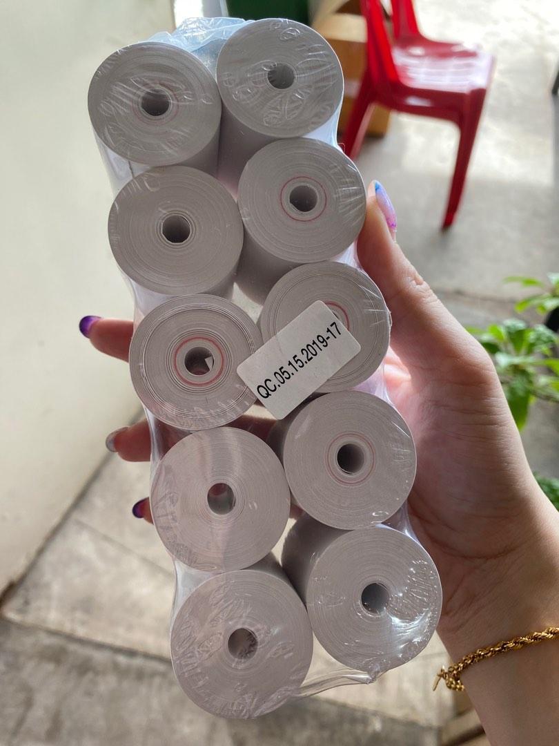 Coreless Thermal Paper Roll - Credit Card Terminal/FoodPanda/Grab ...