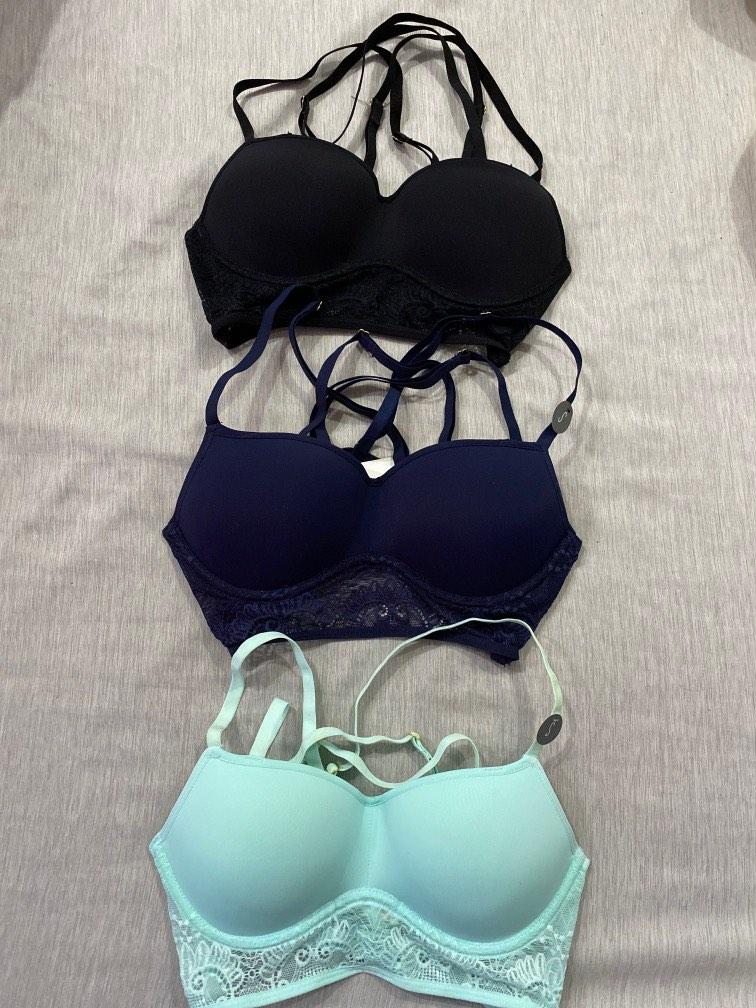 Cotton On Body Trinity Lace pullover bras 70A-B, Women's Fashion, New ...