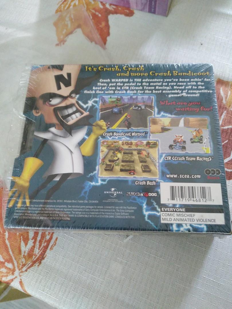 Crash Bandicoot Collector's Edition PlayStation, Video Gaming, Video ...