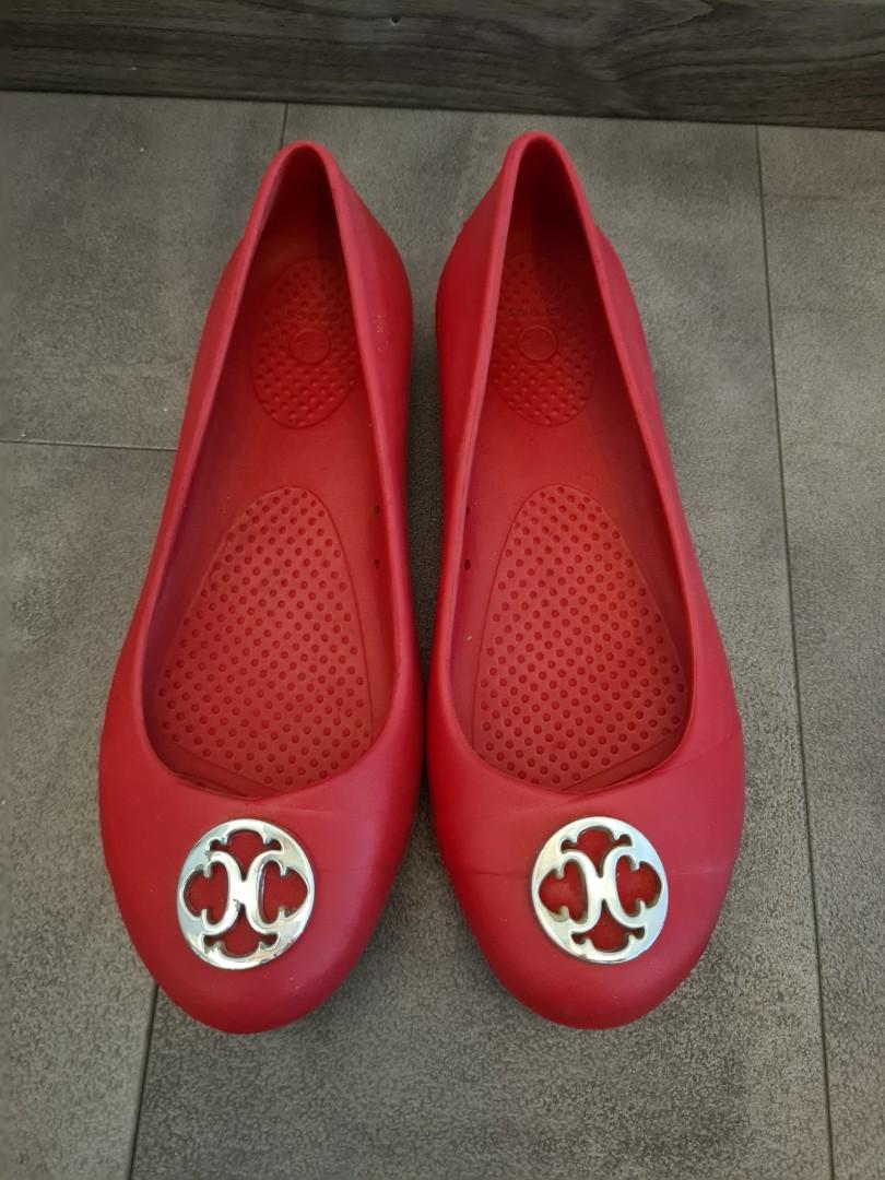 Crocs Mary Janes, Women's Fashion, Footwear, Flats on Carousell
