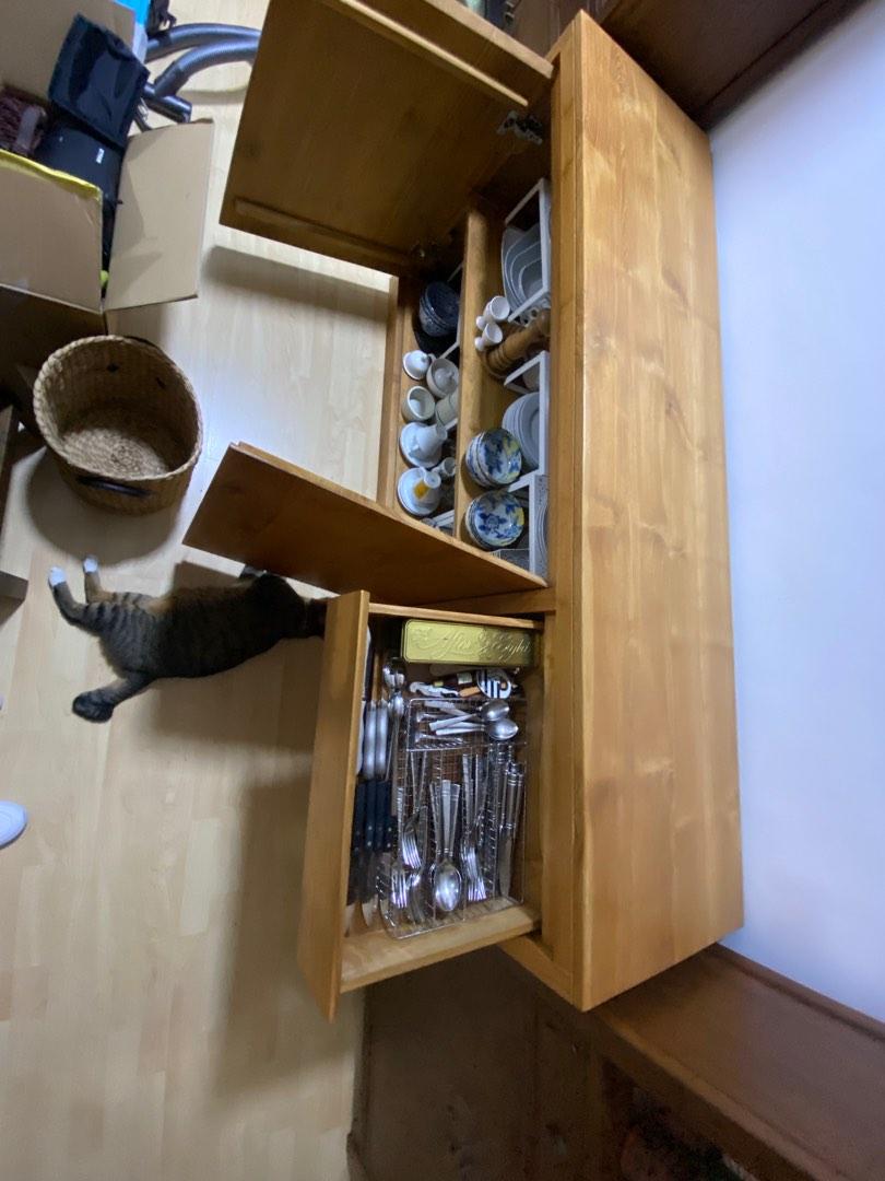 Custom made Buffet, Furniture & Home Living, Furniture, Shelves ...