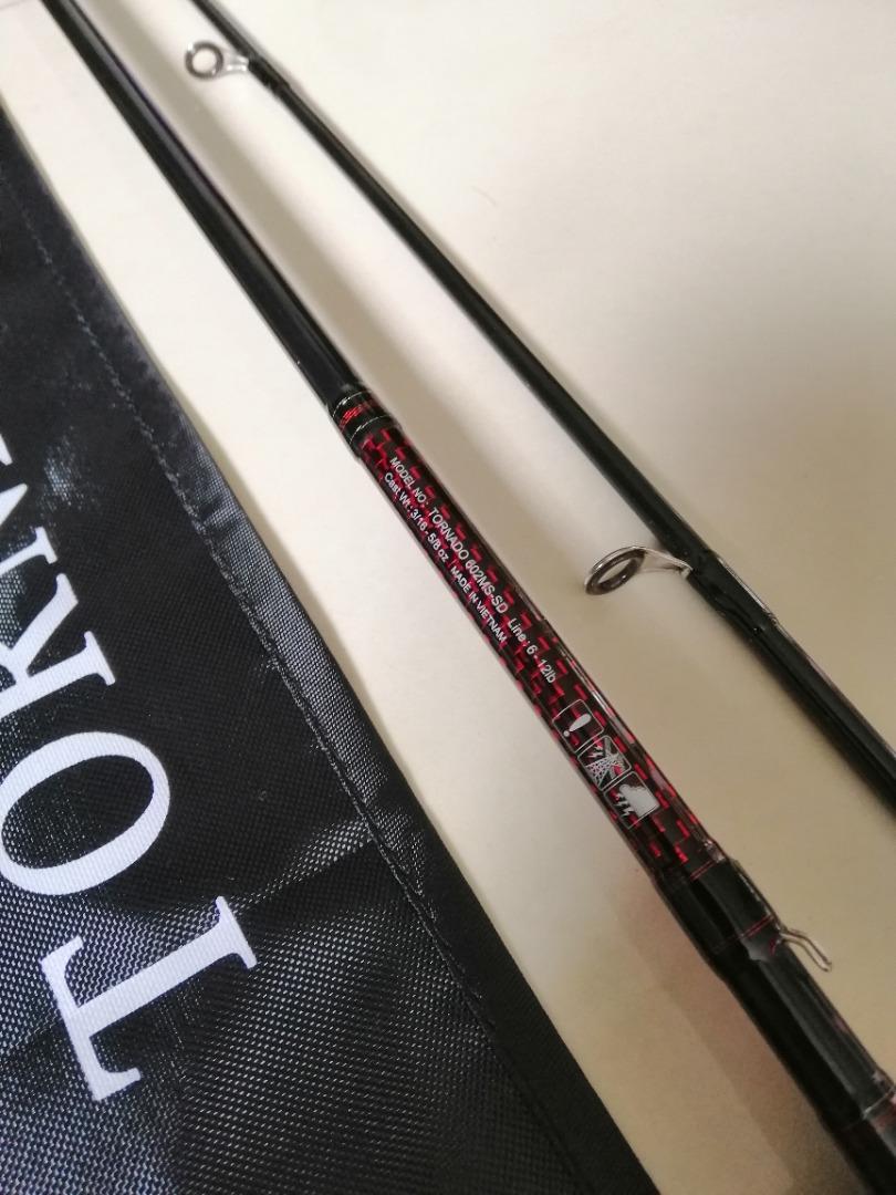 Daiwa Tornado 602MS Spinning Rod, Sports Equipment, Fishing on Carousell