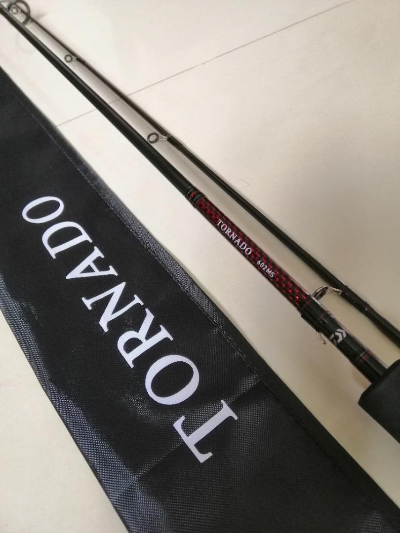 Daiwa Tornado 602MS Spinning Rod, Sports Equipment, Fishing on Carousell