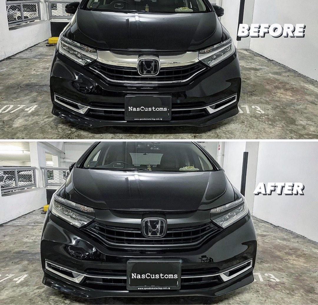 On site mobile Dechrome car with plastidip plastic dip rubber coating ...