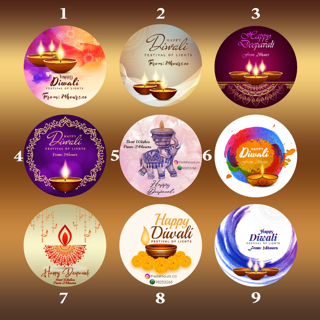 Deepavali Sticker Printing, Hobbies & Toys, Stationery & Craft, Other ...
