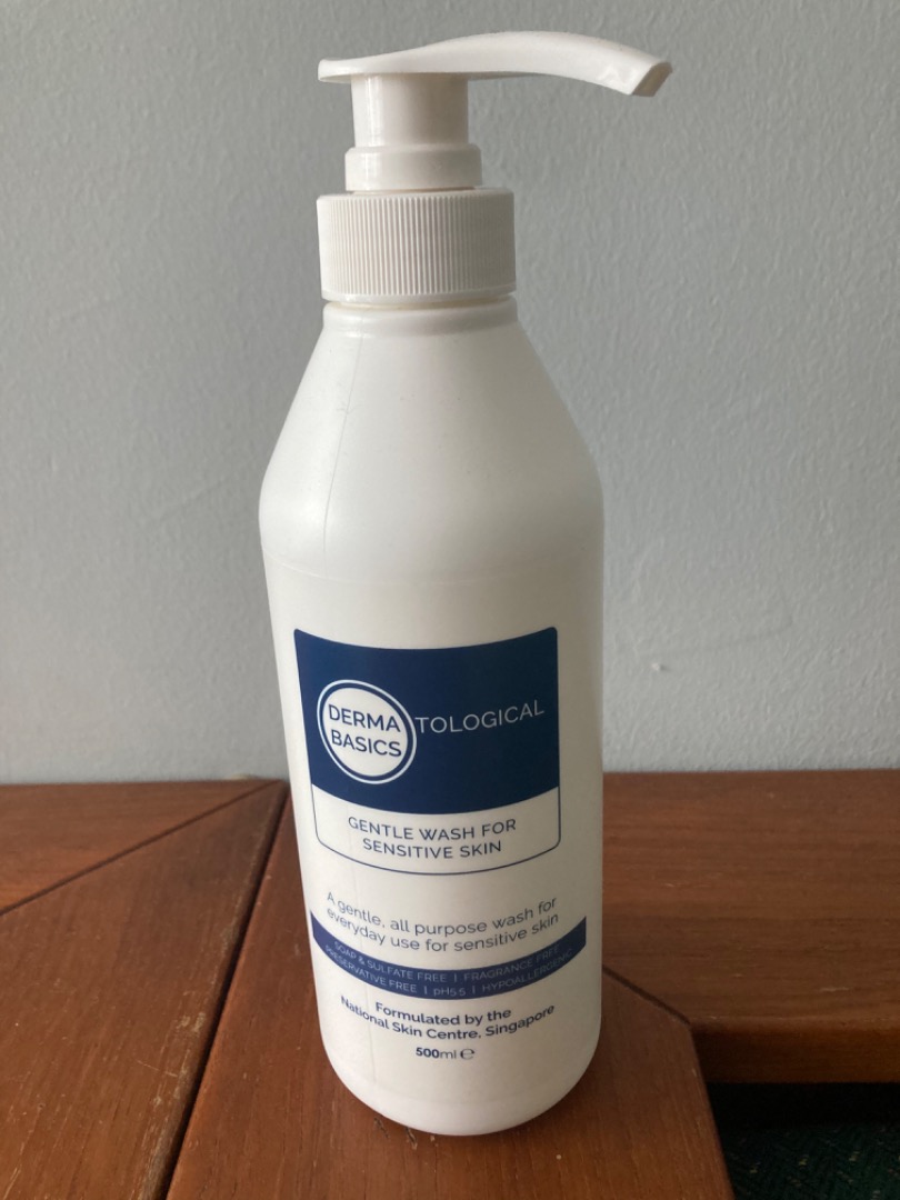 Dermatological Basics Gentle Body Wash for Sensitive Skin 500ml, Beauty ...