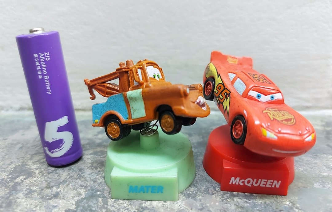 Disney Pixar CARS "LIGHTNING McQUEEN & MATER" Lot, Hobbies & Toys ...