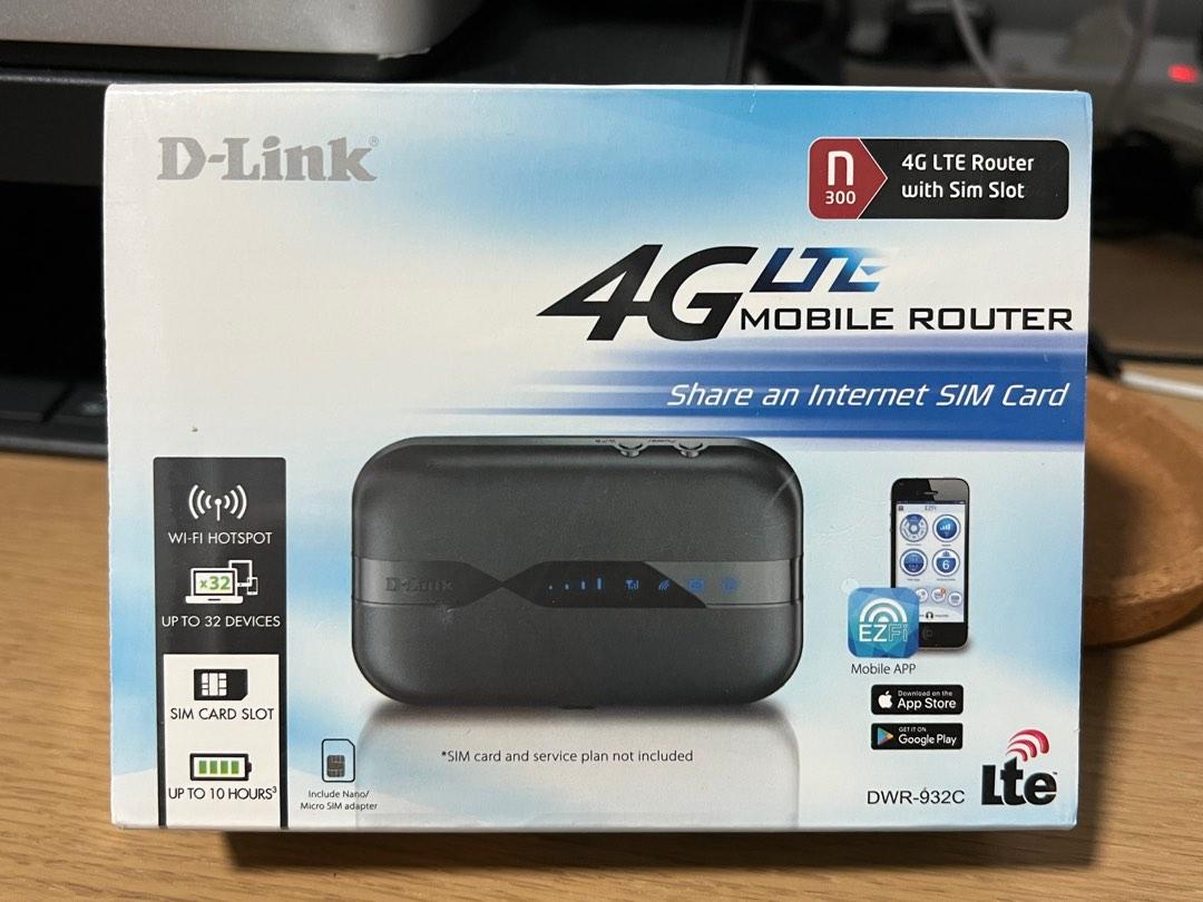 D-LINK DWR-932C N300 4G/LTE WiFi Mobile Modem Router, Computers & Tech, Parts & Accessories ...