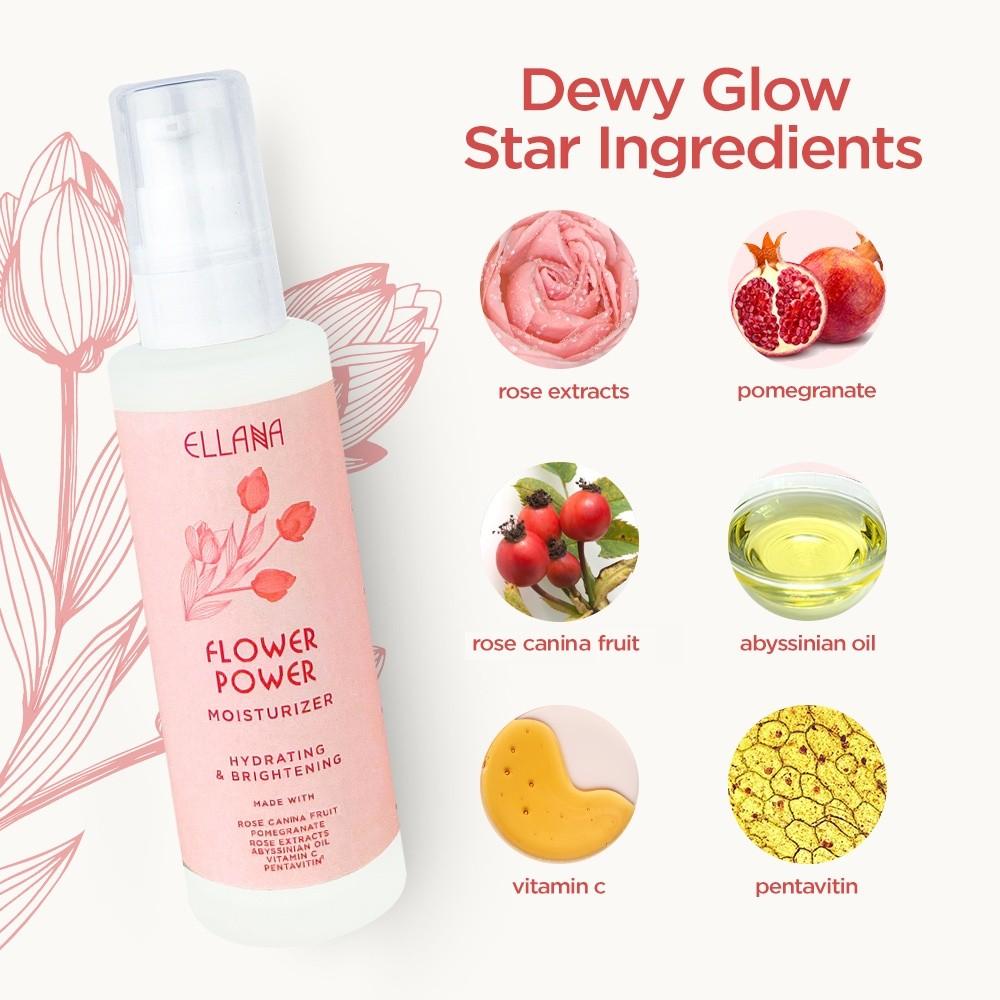 ELLANA- Flower Power Moisturizer, Beauty & Personal Care, Face, Face ...