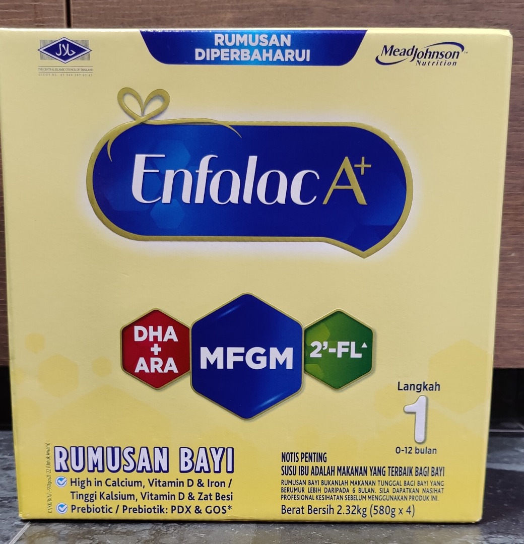 Enfalac A+ stage 1, Babies & Kids, Nursing & Feeding, Breastfeeding ...