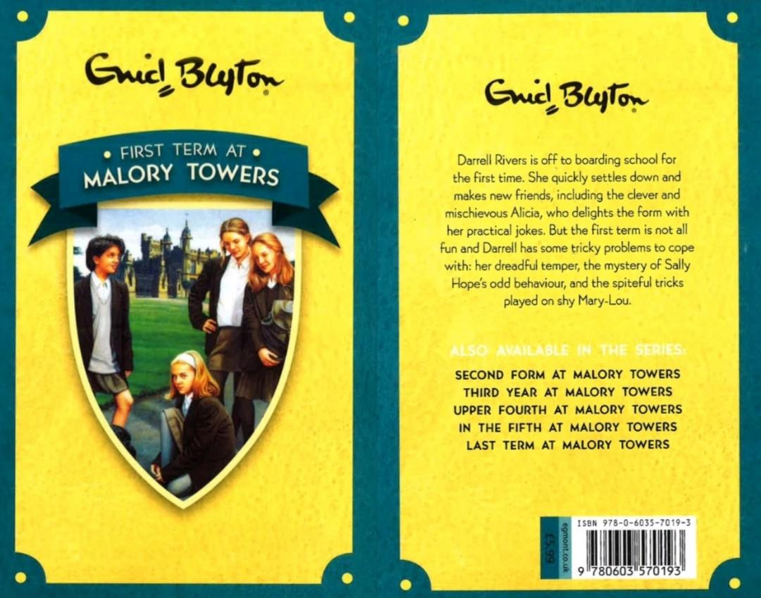 Enid Blyton Malory Tower 1 to 6, Hobbies & Toys, Books & Magazines ...