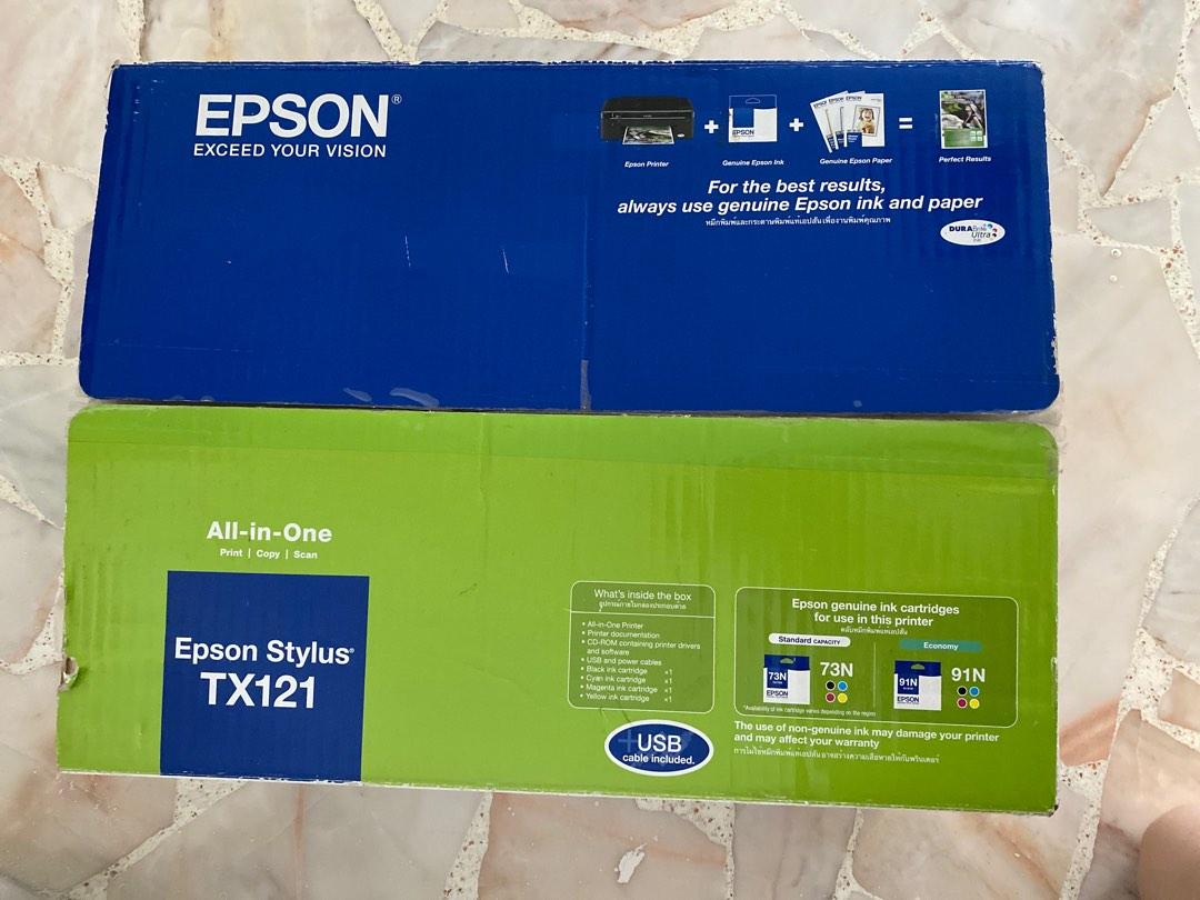 Epson Stylus TX121 Printer, Computers & Tech, Printers, Scanners ...