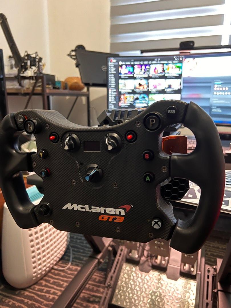 Fanatec CSL DD 8nm Mclaren GT3 v2 Next Level Racing FGT Thrustmaster T ...