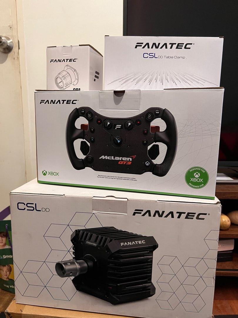 Fanatec CSL DD 8nm Mclaren GT3 v2 Next Level Racing FGT Thrustmaster T ...