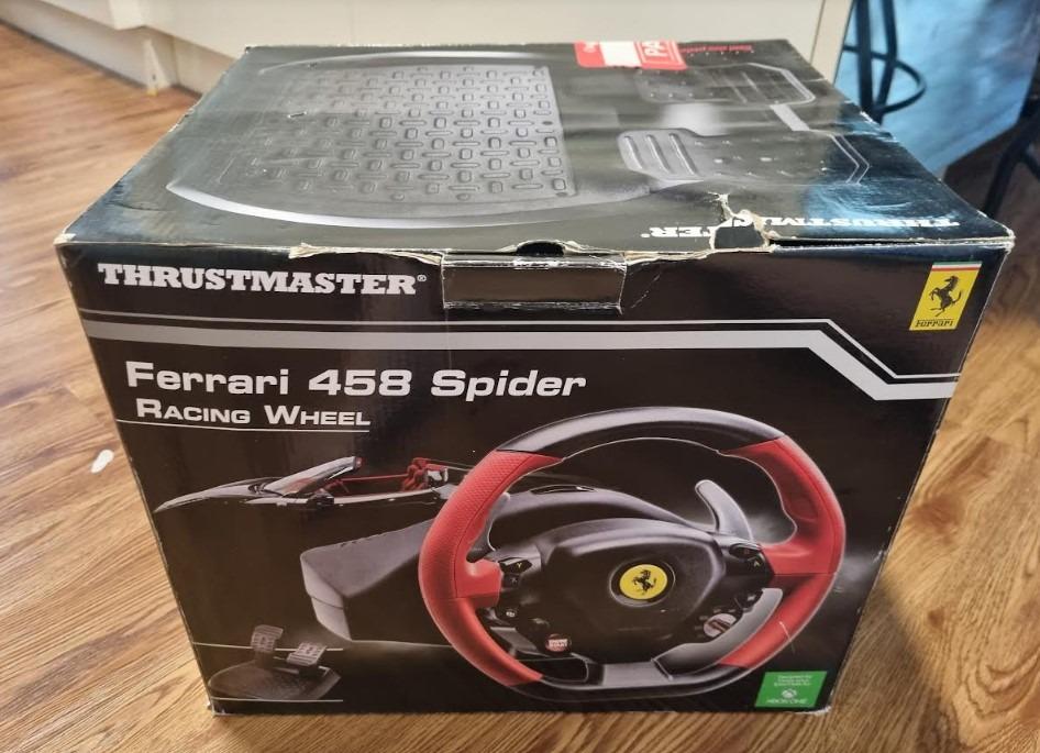 Thrustmaster Ferrari 458 Spider Racing Wheel Maltapark