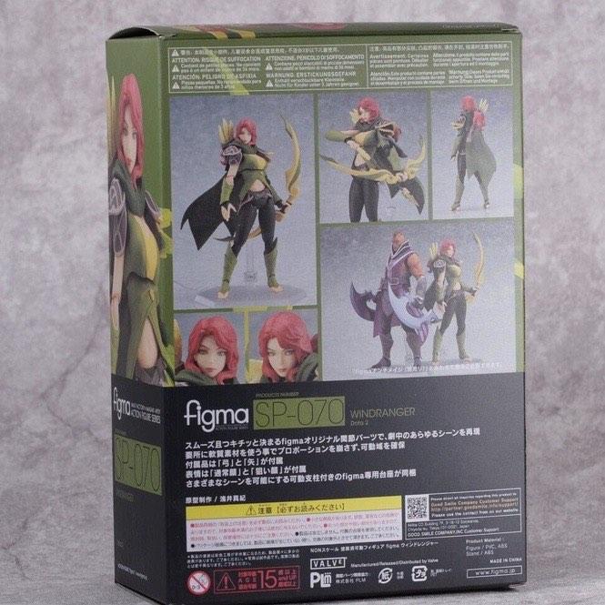 Figma KO SP-070 DOTA 2 Windranger Action Figure Collection, Hobbies ...