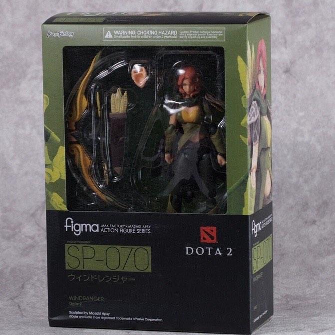 Figma KO SP-070 DOTA 2 Windranger Action Figure Collection, Hobbies ...