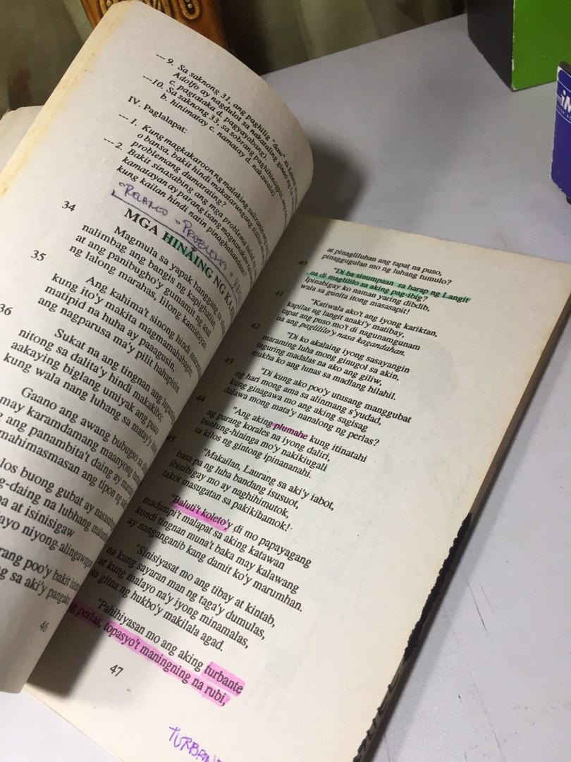 Florante at Laura ni Francisco Balagtas, Hobbies & Toys, Books ...