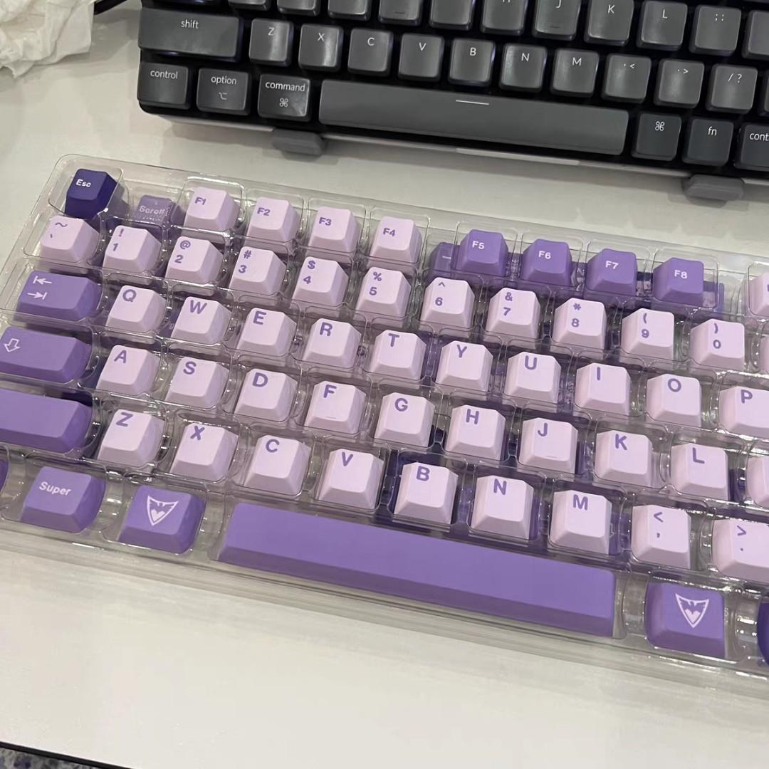 Frost Witch PBT Cherry Profile Keycaps for akko feker glorious keychron ...