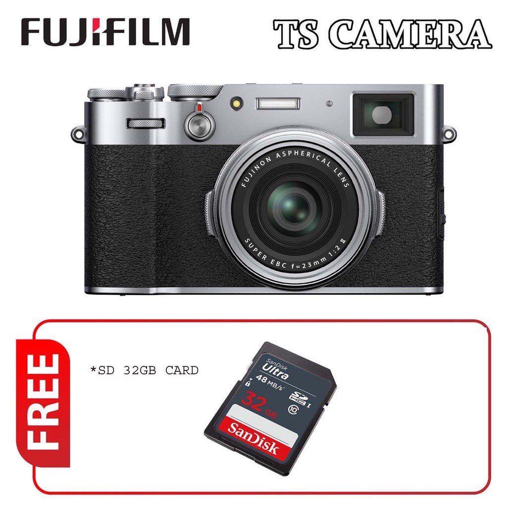 Fujifilm X100v silver (Fuji malaysia), Photography, Cameras on Carousell