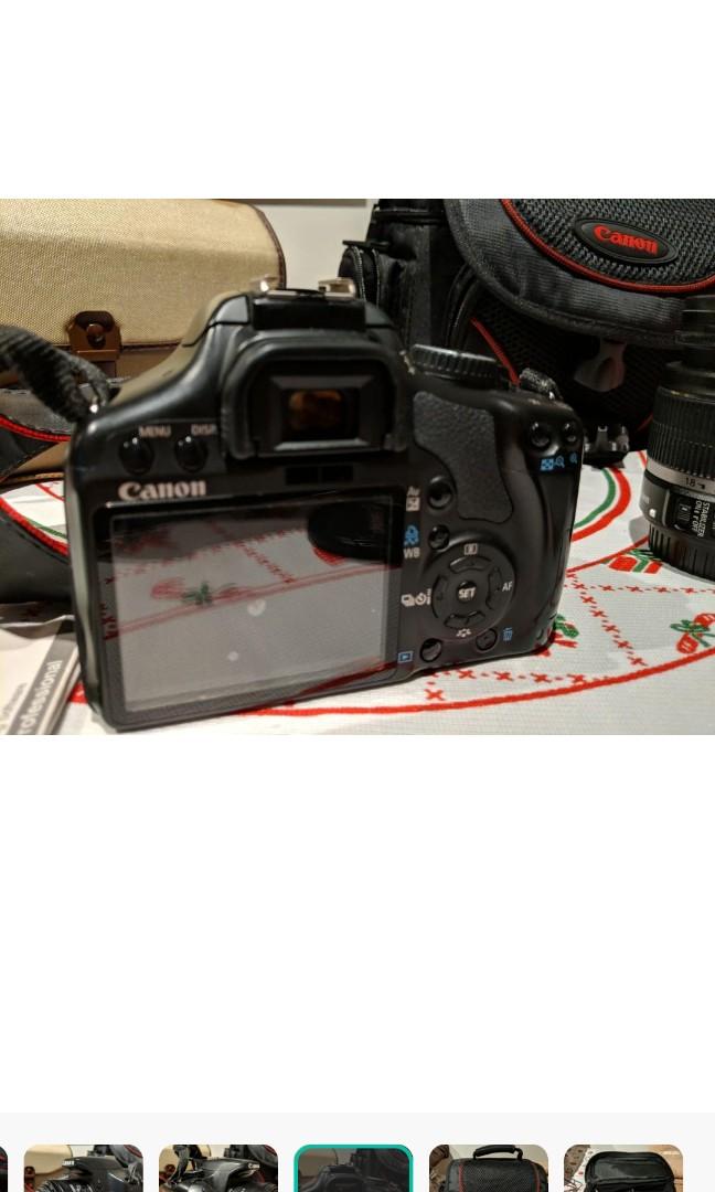 Full set Canon 450D body + EF-S 18-55mm IS lens + EF 50mm f/1.8 II lens, Photography, Cameras on ...