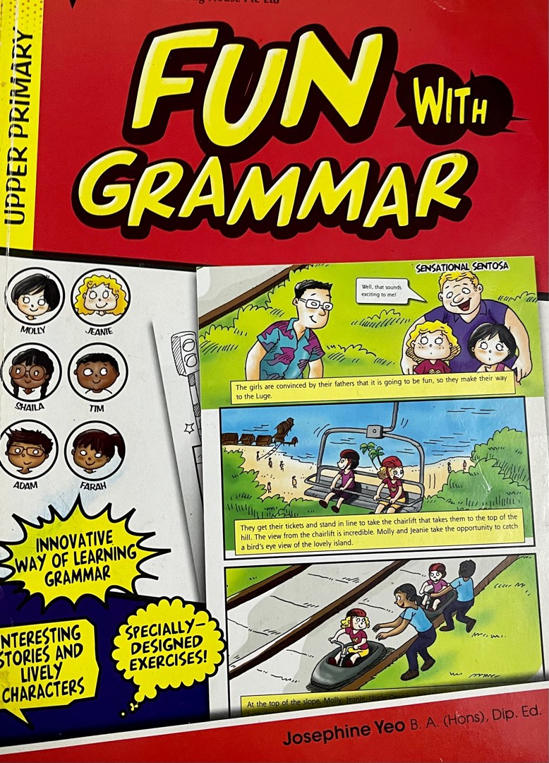 Fun with Grammar Upper Primary, Hobbies & Toys, Books & Magazines, Textbooks on Carousell