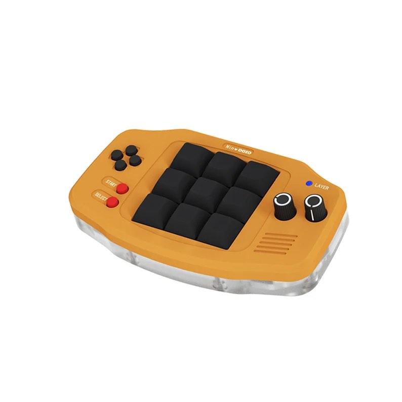 GBA Style Programmable Knob Mini Wired Mechanical Keyboard Numeric ...
