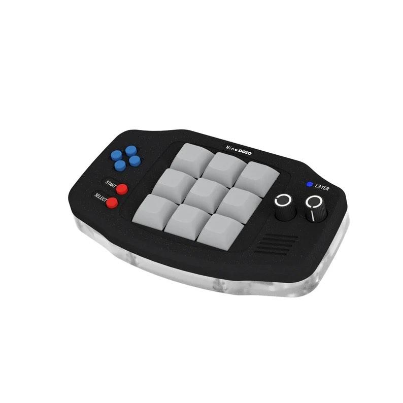 GBA Style Programmable Knob Mini Wired Mechanical Keyboard Numeric ...