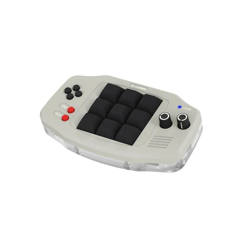 GBA Style Programmable Knob Mini Wired Mechanical Keyboard Numeric ...
