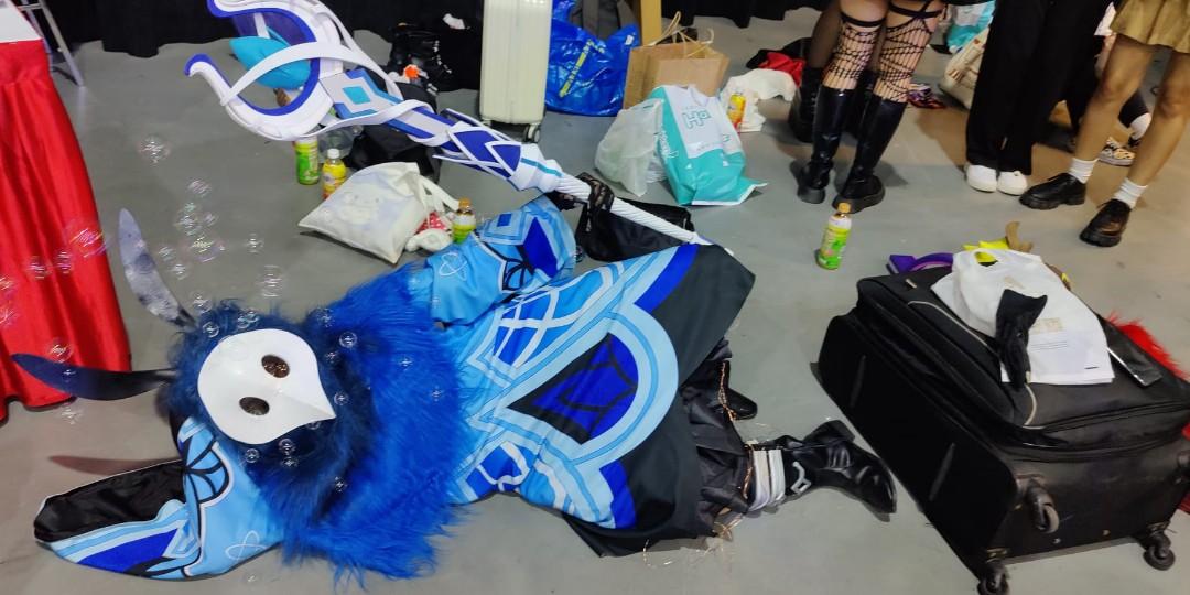 Genshin Impact Abyss Mage Cosplay Electro Pyro Hydro, Hobbies & Toys ...