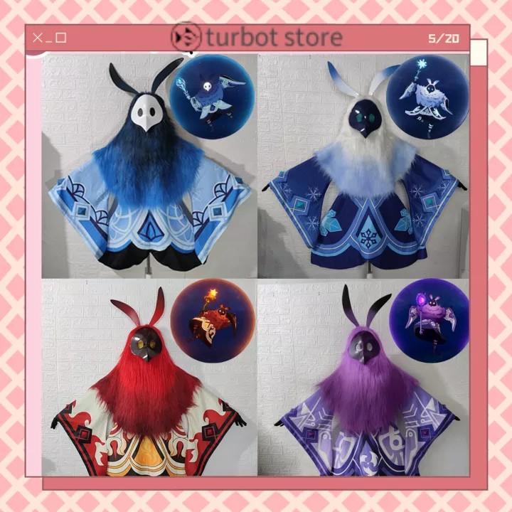 Genshin Impact Abyss Mage Cosplay Electro Pyro Hydro, Hobbies & Toys ...